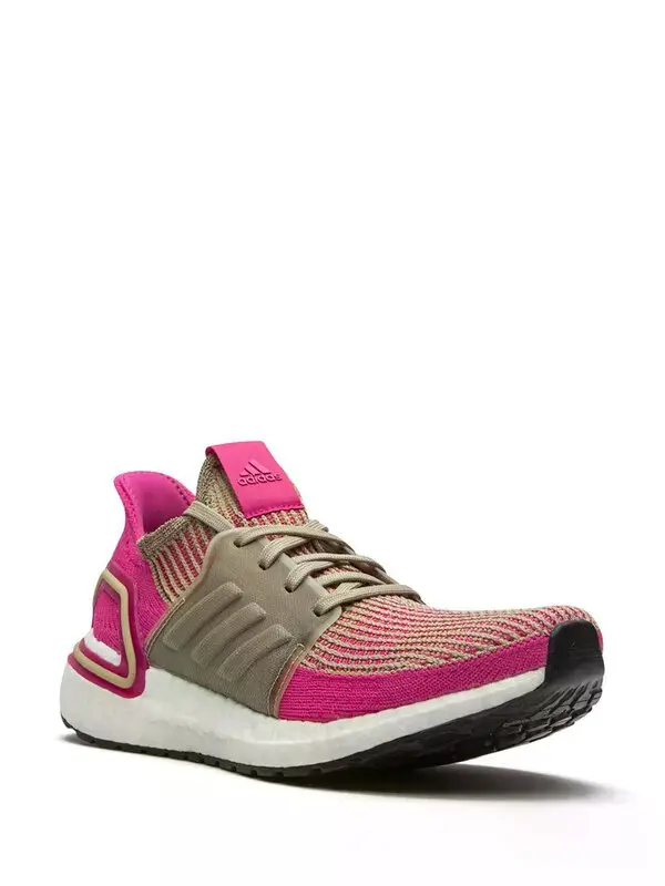 Adidas Ultraboost 19 Lace Up Sneakers - Pink