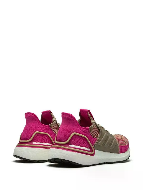 Adidas Ultraboost 19 Lace Up Sneakers - Pink