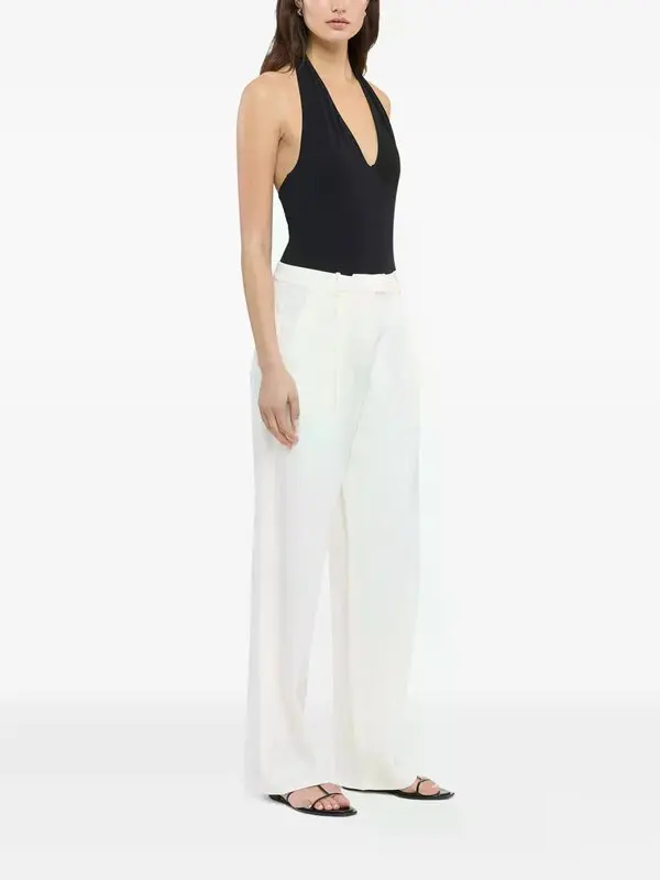 Another Tomorrow Pleated Trousers
