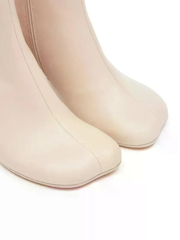 MAISON MARGIELA Anatomic 70mm Leather Ankle Boots