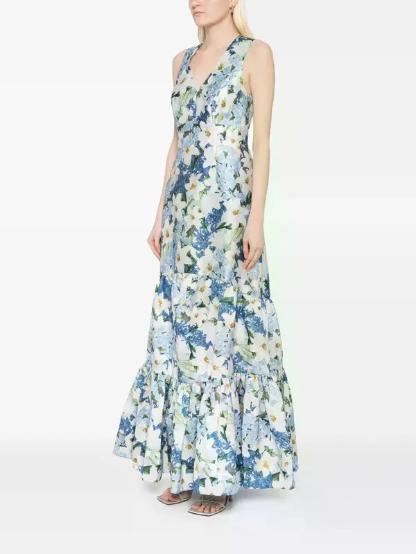 Sachin & Babi Rori Gown - Blue