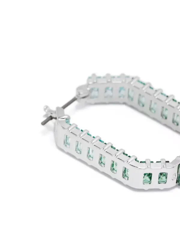 SWAROVSKI Matrix Hoop Earrings