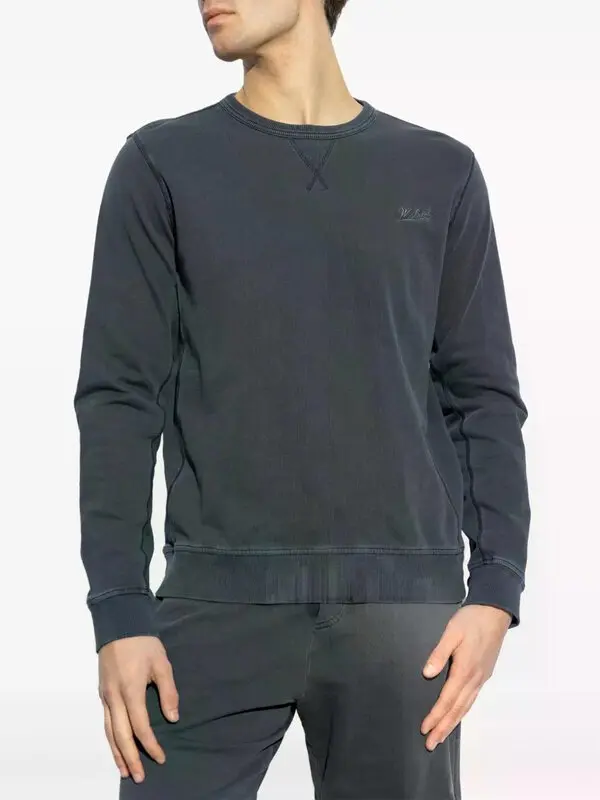 Woolrich Embroidered Logo Sweatshirt - Blue
