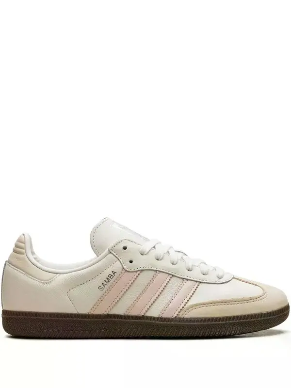 Adidas Samba Og Leather Sneakers - Neutrals