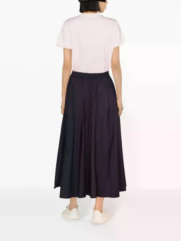 Herno Drawstring-fastening Midi Skirt - Blue