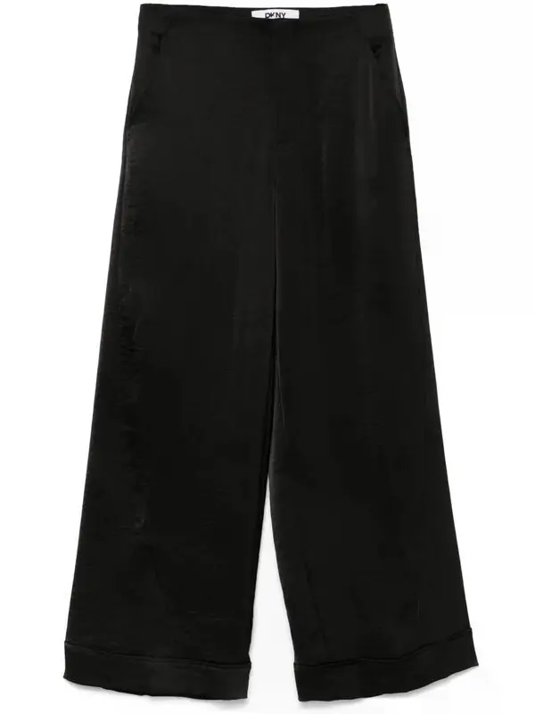 Dkny Wide-leg Palazzo Trousers