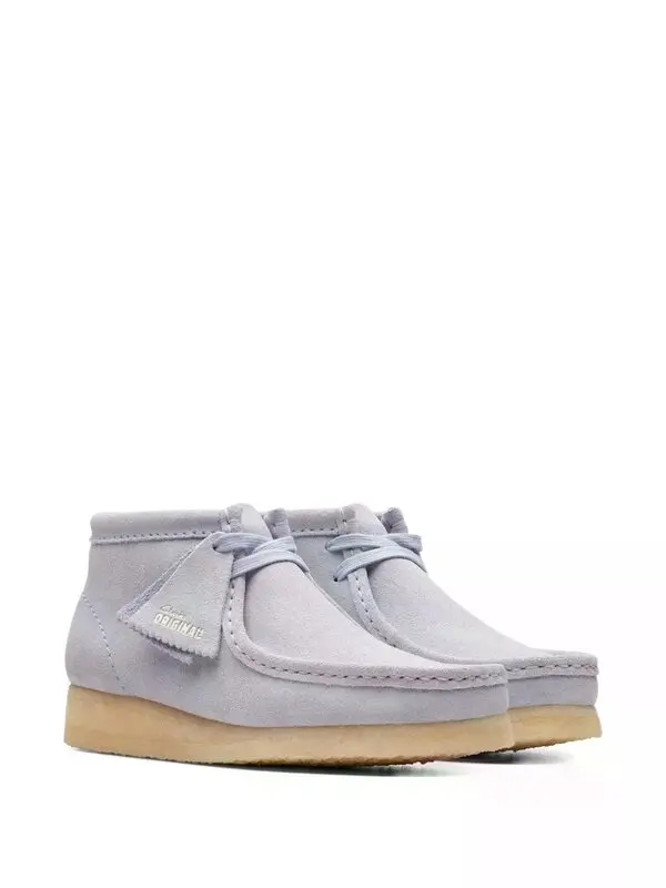 Clarks Wallabee Derby Shoes - Grey