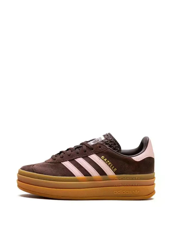 Adidas Gazelle Bold Platform Sneakers - Red