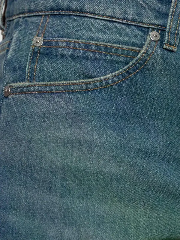 Victoria Beckham Washed Straight-leg Jeans