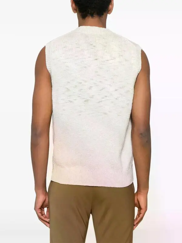 Eleventy Fisherman's-knit Vest