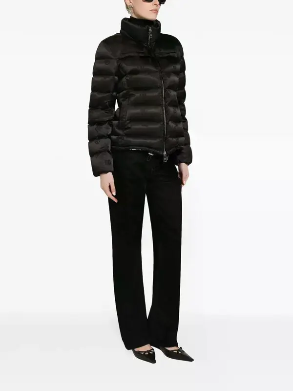 Dolce & Gabbana Monogram-jacquard Puffer Jacket