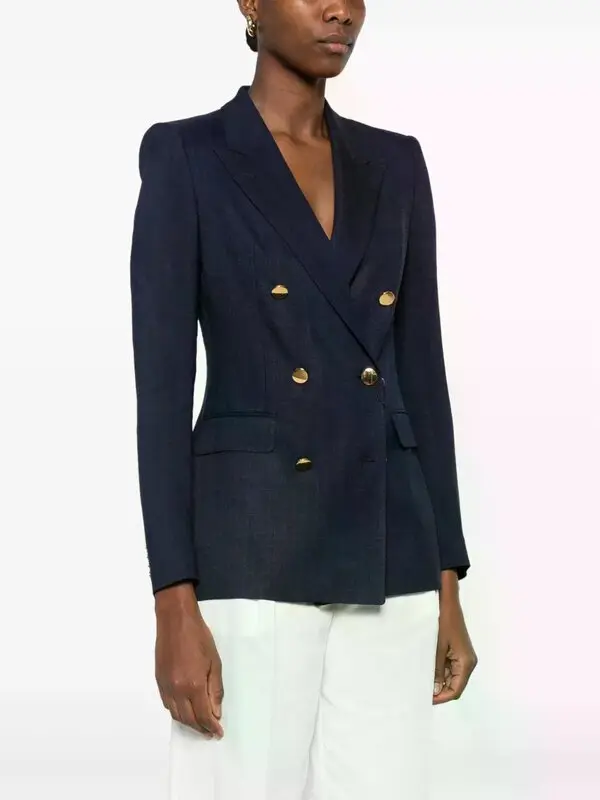 Tagliatore Double-breasted Blazer - Blue