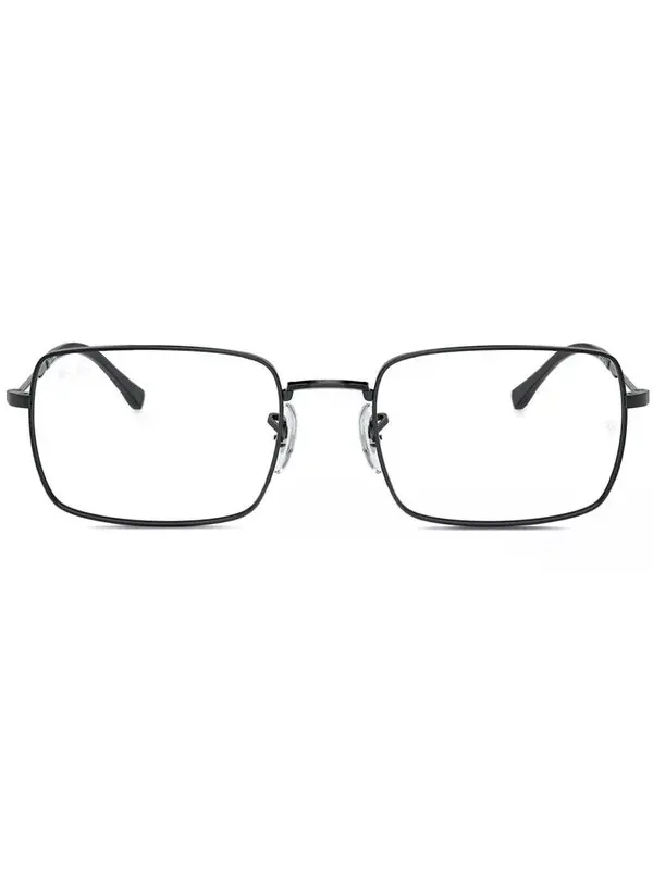 Ray-ban Rectangle-frame Glasses - Black