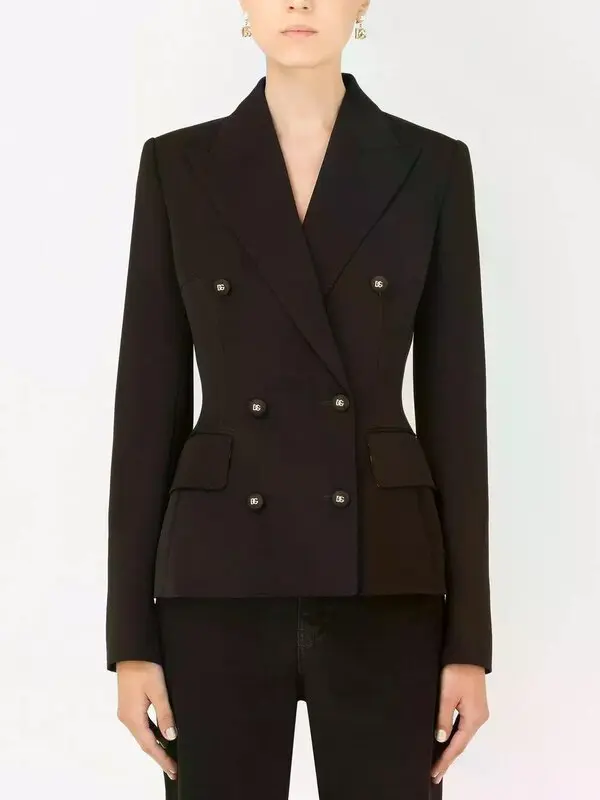 Dolce & Gabbana Double-breasted Wool Blazer