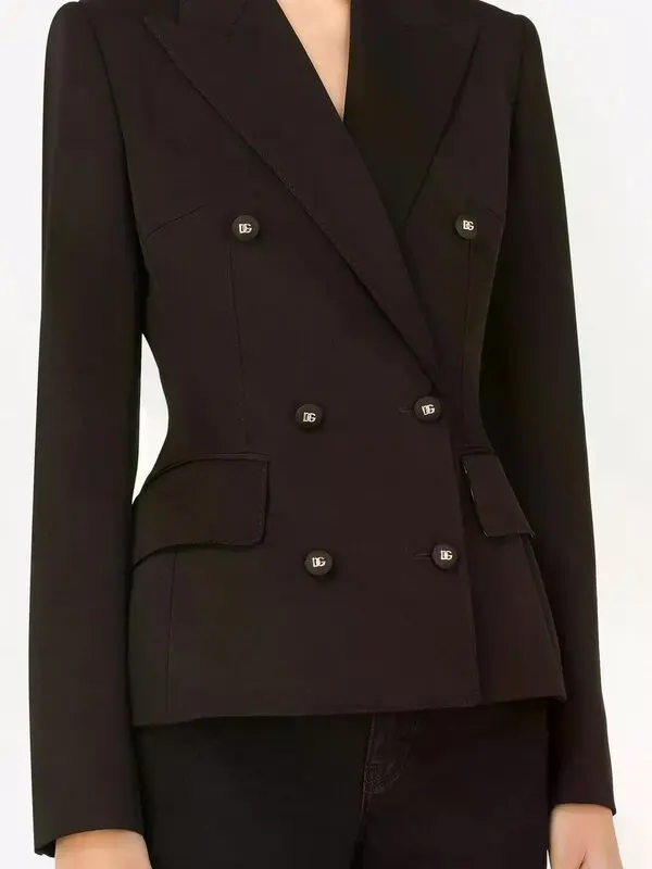 Dolce & Gabbana Double-breasted Wool Blazer