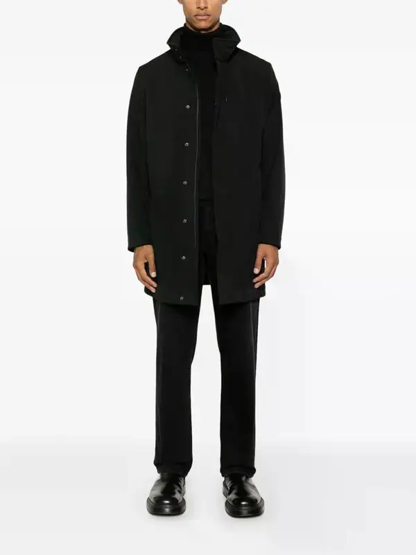 FAY Wool Turtleneck Sweater - Black