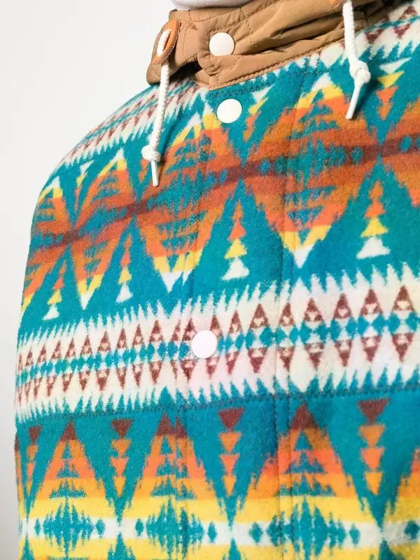 Junya Watanabe Graphic-print Hooded Parka