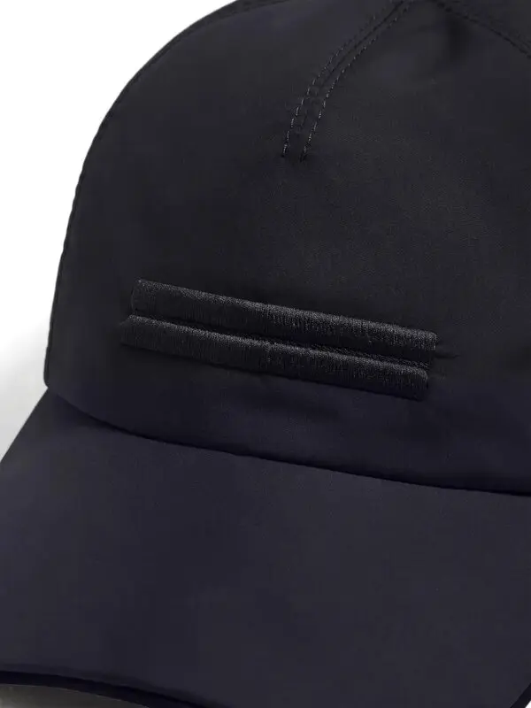 Zegna Embroidered Baseball Cap - Blue