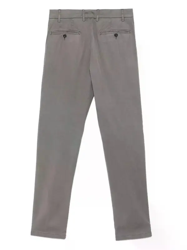 Canali Tapered Chinos - Grey