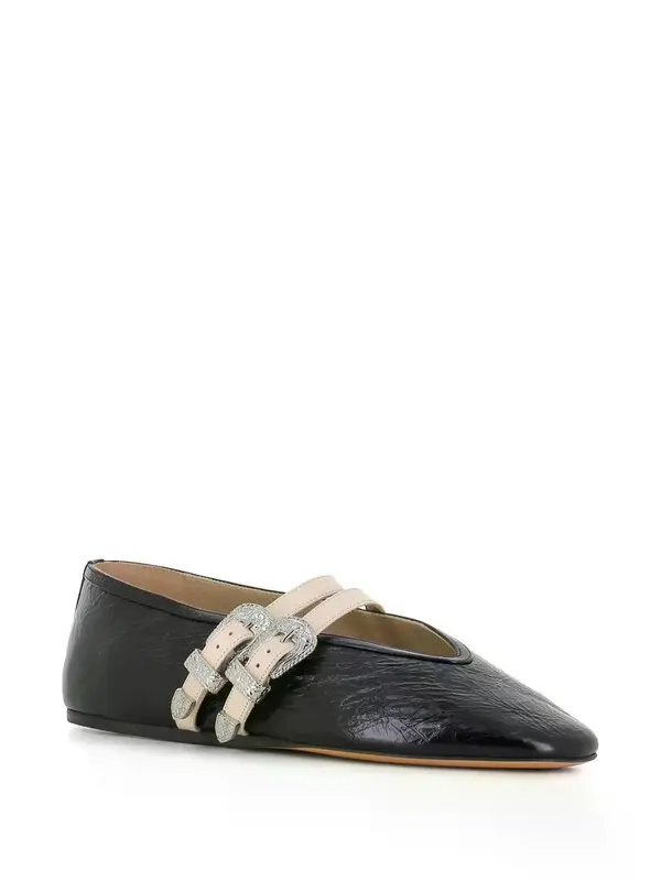 Le Monde Beryl Claudia Ballet Flats - Black
