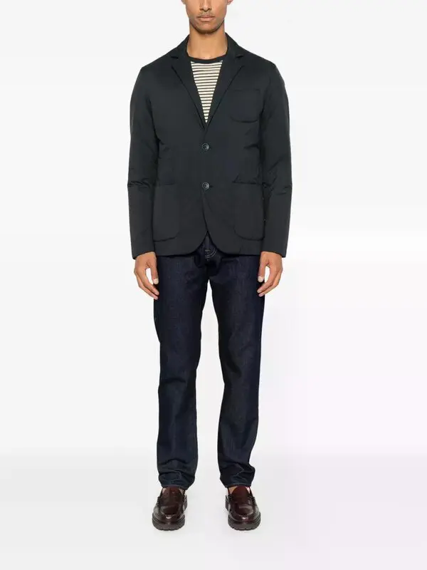 Herno Single-breasted Blazer - Blue