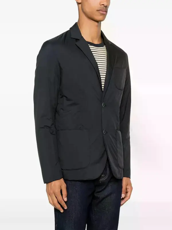 Herno Single-breasted Blazer - Blue