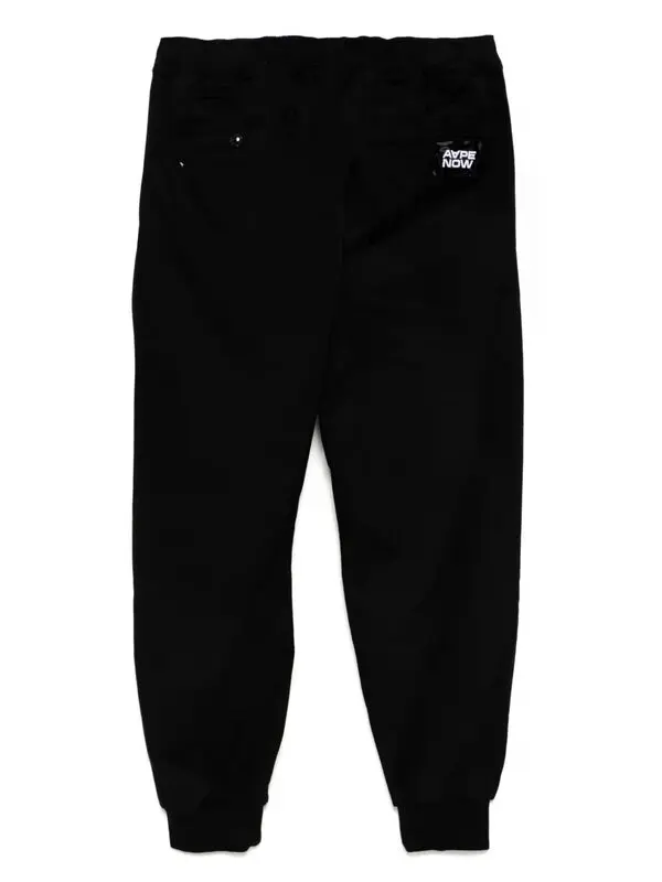 AAPE BY *A BATHING APE Logo-patch Tapered Trousers