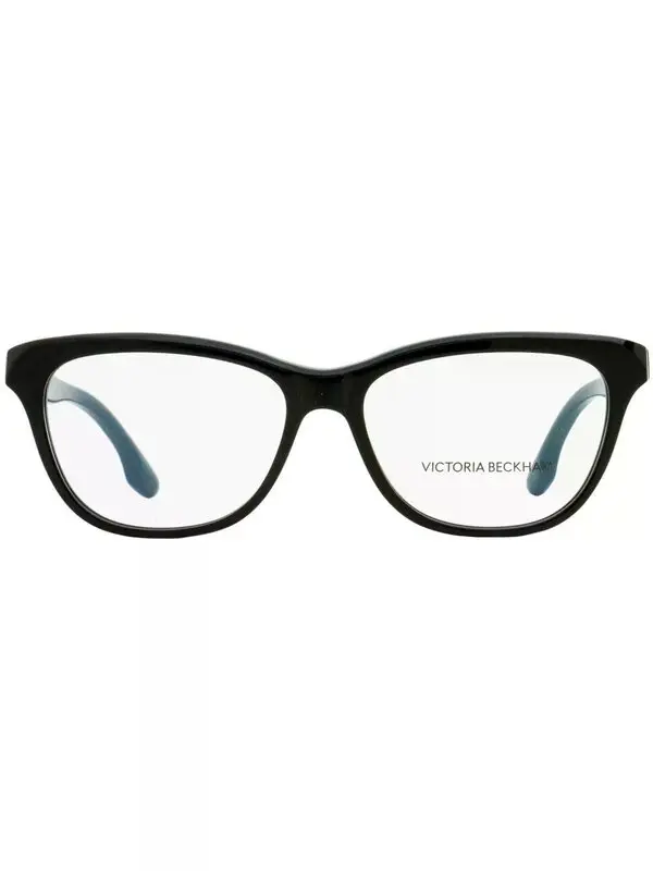 Victoria Beckham Rectangle-frame Glasses - Black