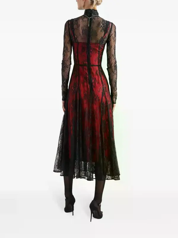 Dolce & Gabbana Midi Chantilly Lace Dress