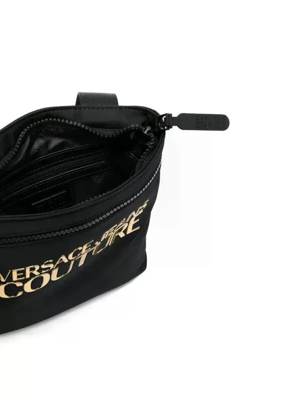Versace Logo-plaque Detail Messenger Bag