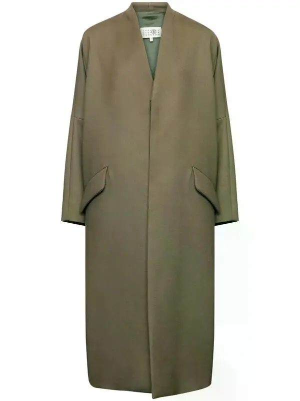 MAISON MARGIELA Collarless Single-breasted Jacket