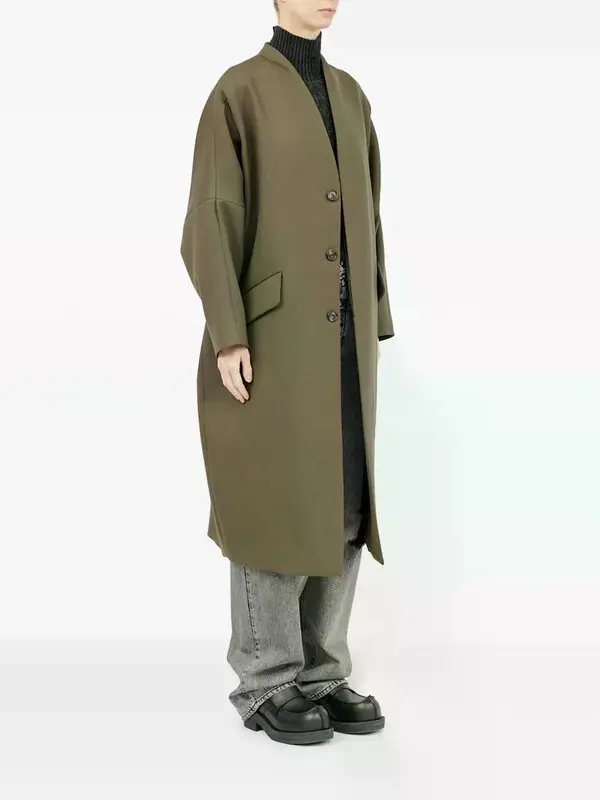 MAISON MARGIELA Collarless Single-breasted Jacket