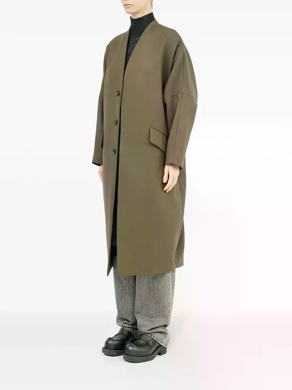 MAISON MARGIELA Collarless Single-breasted Jacket