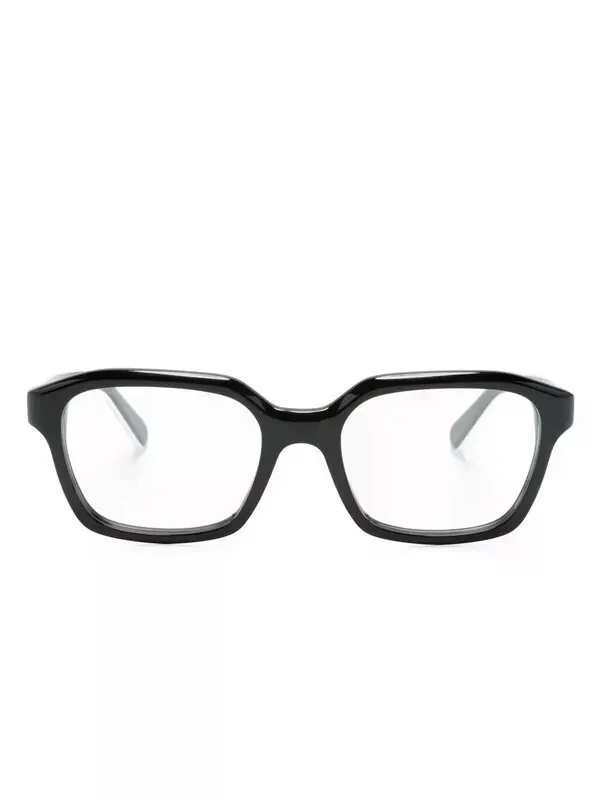 Moncler Logo-plaque Square-frame Glasses