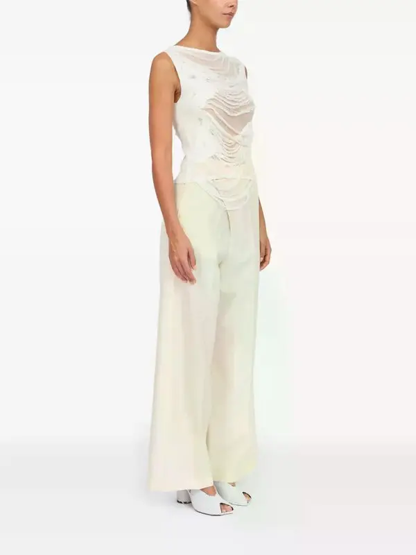 MAISON MARGIELA Distressed Top - White
