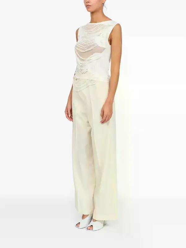 MAISON MARGIELA Distressed Top - White