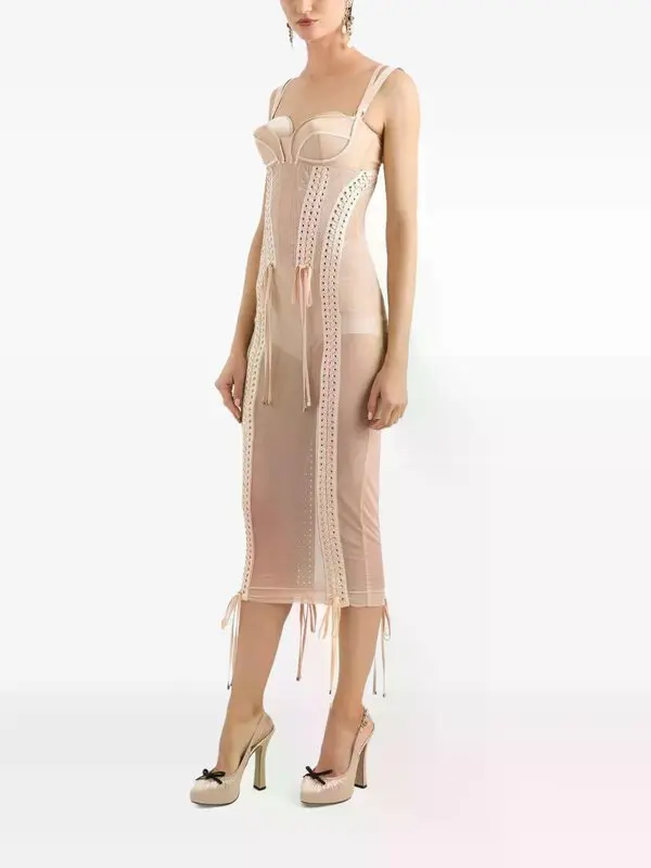Dolce & Gabbana Bustier Midi Dress