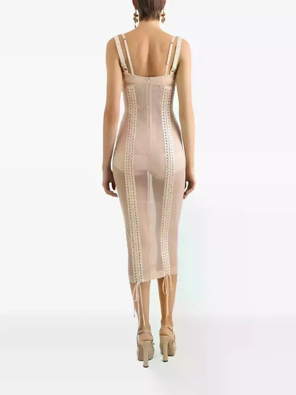 Dolce & Gabbana Bustier Midi Dress