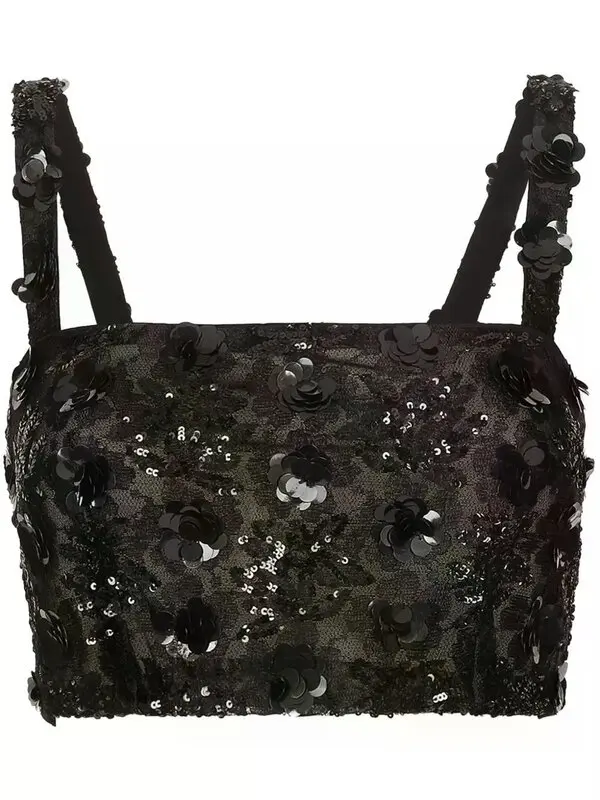 Dolce & Gabbana Sequin-embellished Bralette