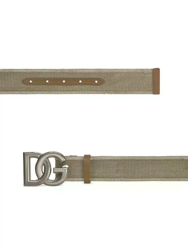 Dolce & Gabbana Dg Logo Tape Belt