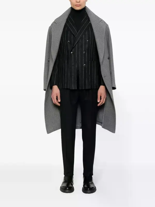 Tagliatore Pinstriped Double-breasted Blazer
