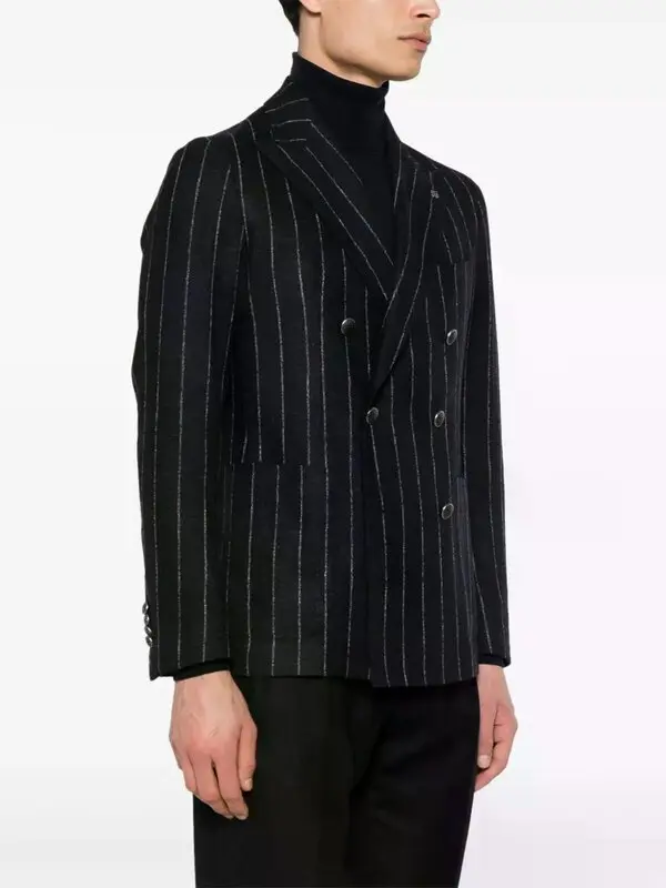 Tagliatore Pinstriped Double-breasted Blazer