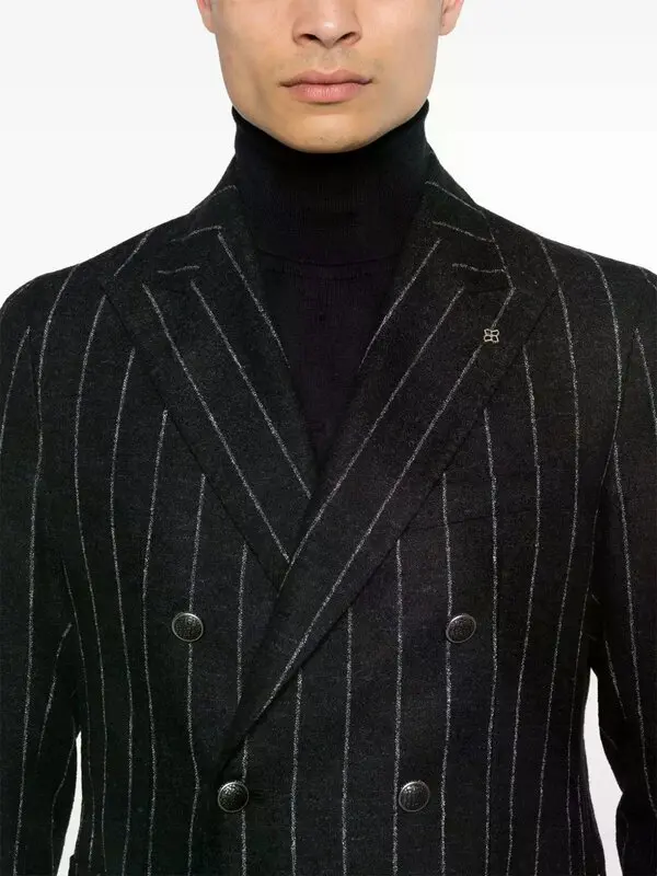 Tagliatore Pinstriped Double-breasted Blazer