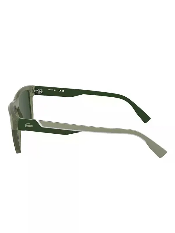 Lacoste Logo-print Sunglasses - Green