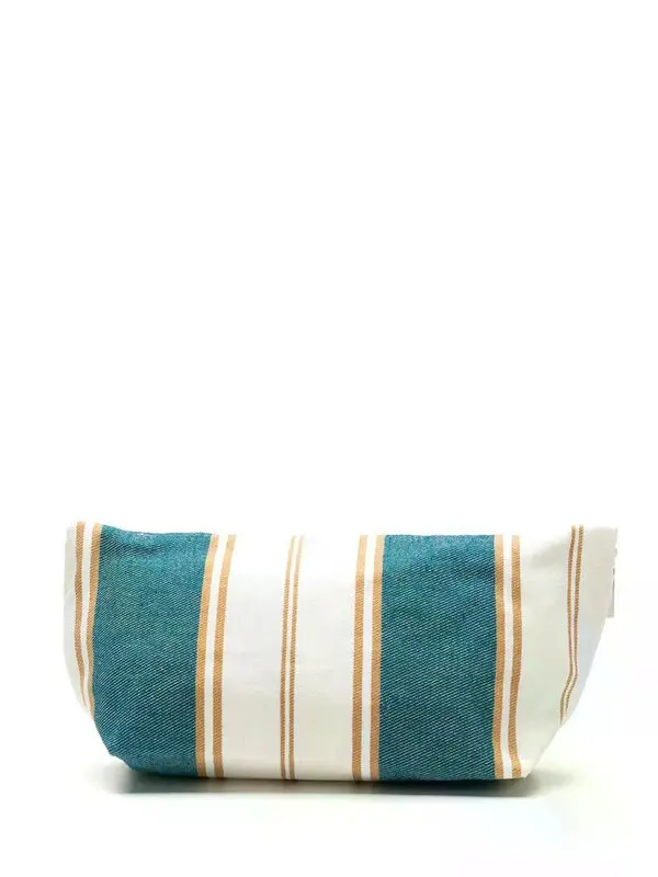 AMIR SLAMA Striped Makeup Bag