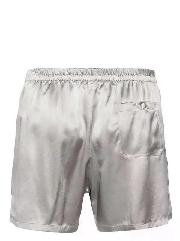 Dolce & Gabbana Silk Satin Shorts