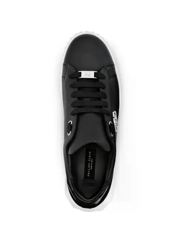 Philipp Plein Leather Sneakers