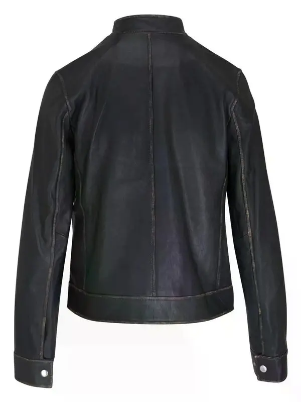 Vince Lambskin Leather Jacket
