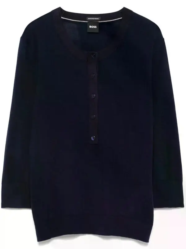 BOSS Virgin Wool Sweater