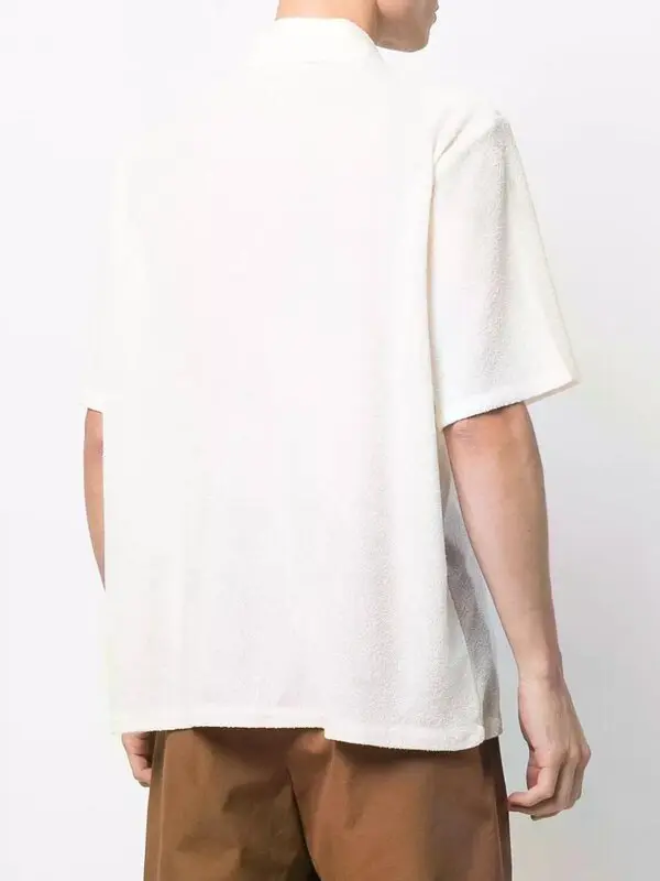 Our Legacy Textured-finish Short-sleeve Shirt